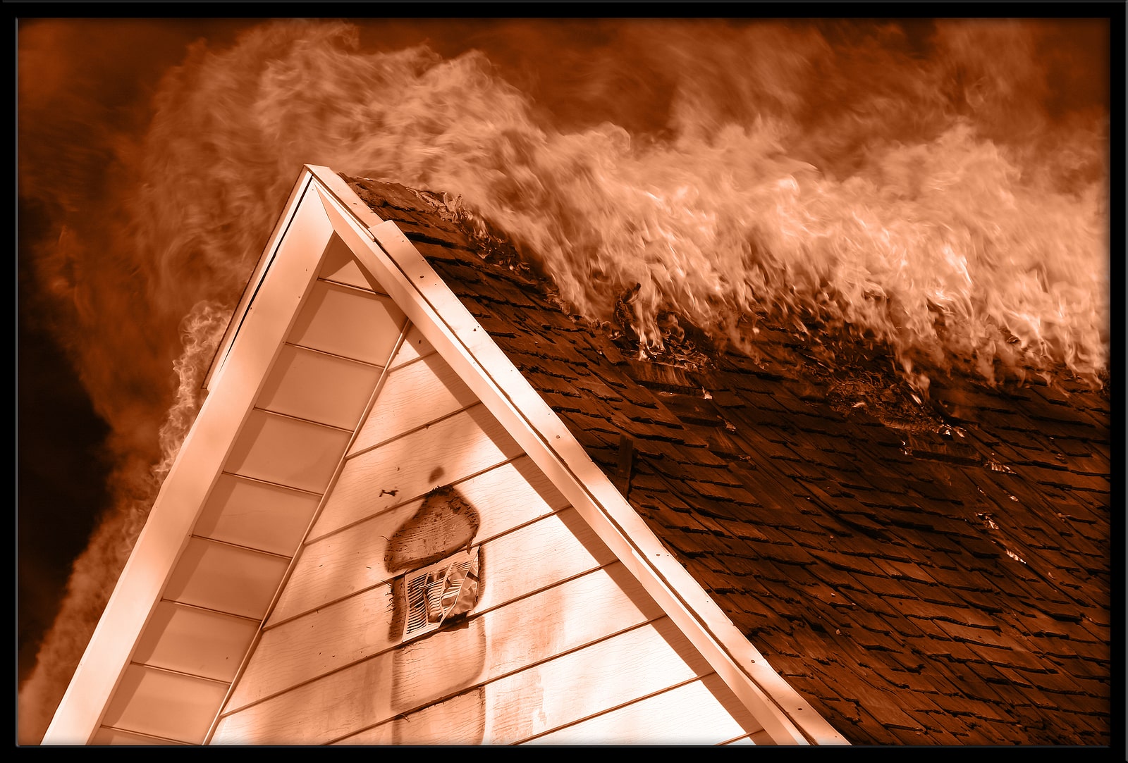 Roof Fire Damage Repair & Replacement in Flagstaff Arizona